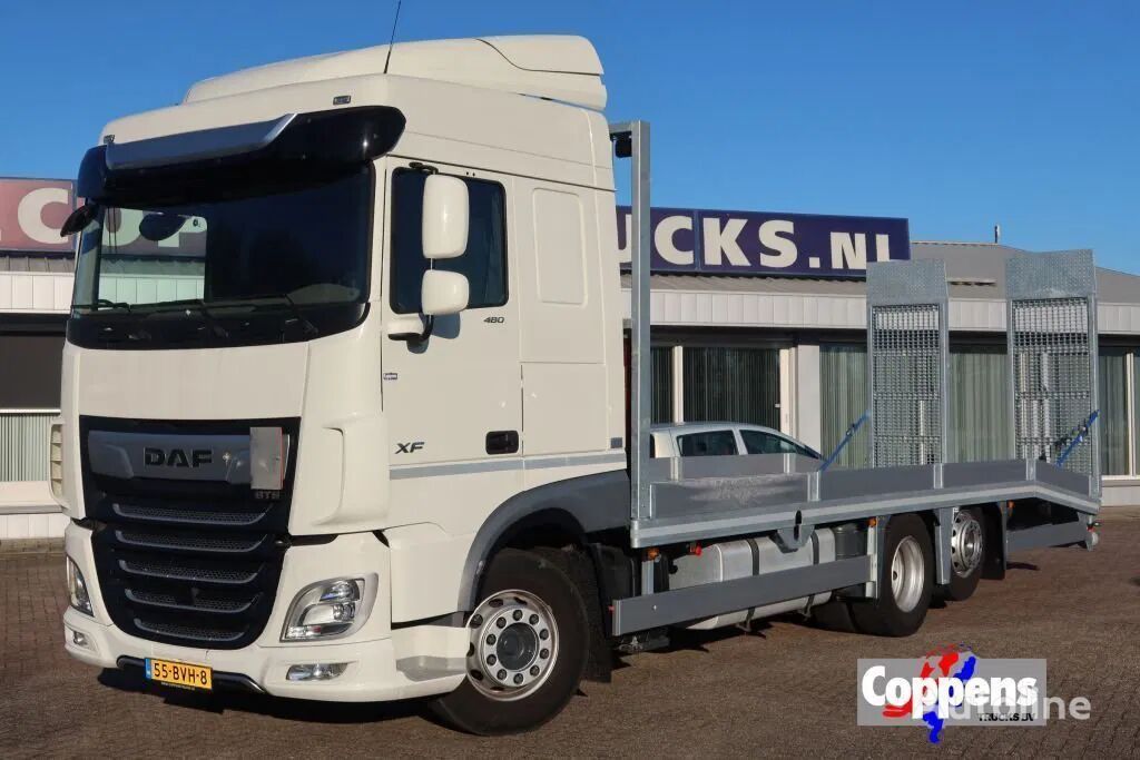 DAF XF 106.480 Machine Transporter / Oprijwagen Euro 6 autotransporter