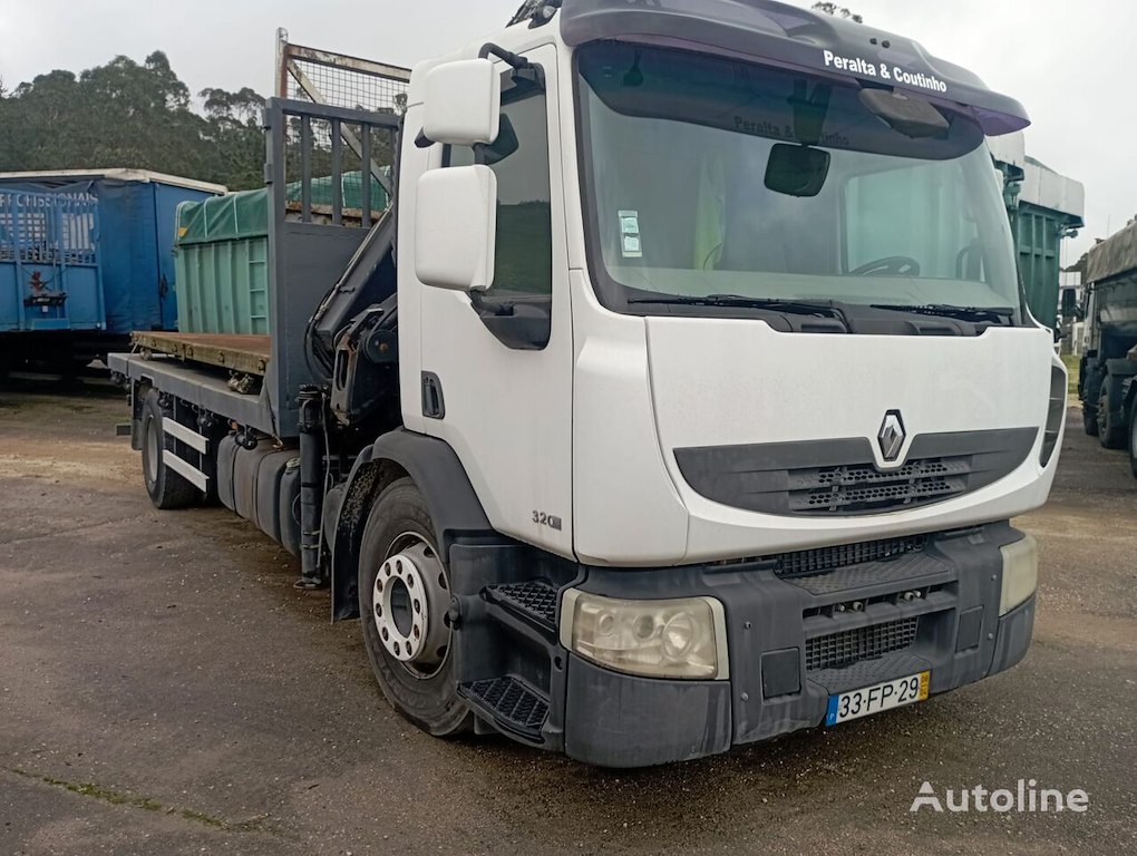 Renault DXI 7 Premium Estrado c/grua kamion platforma