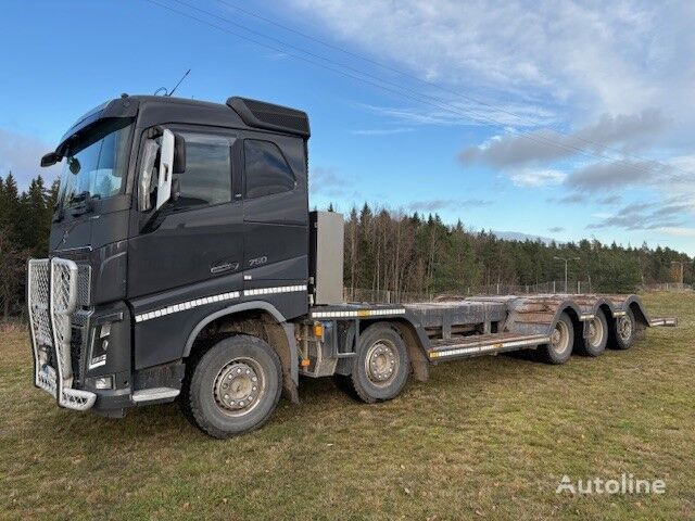 Volvo FH750 10X4*6 Metsäkoneritilä kamion platforma