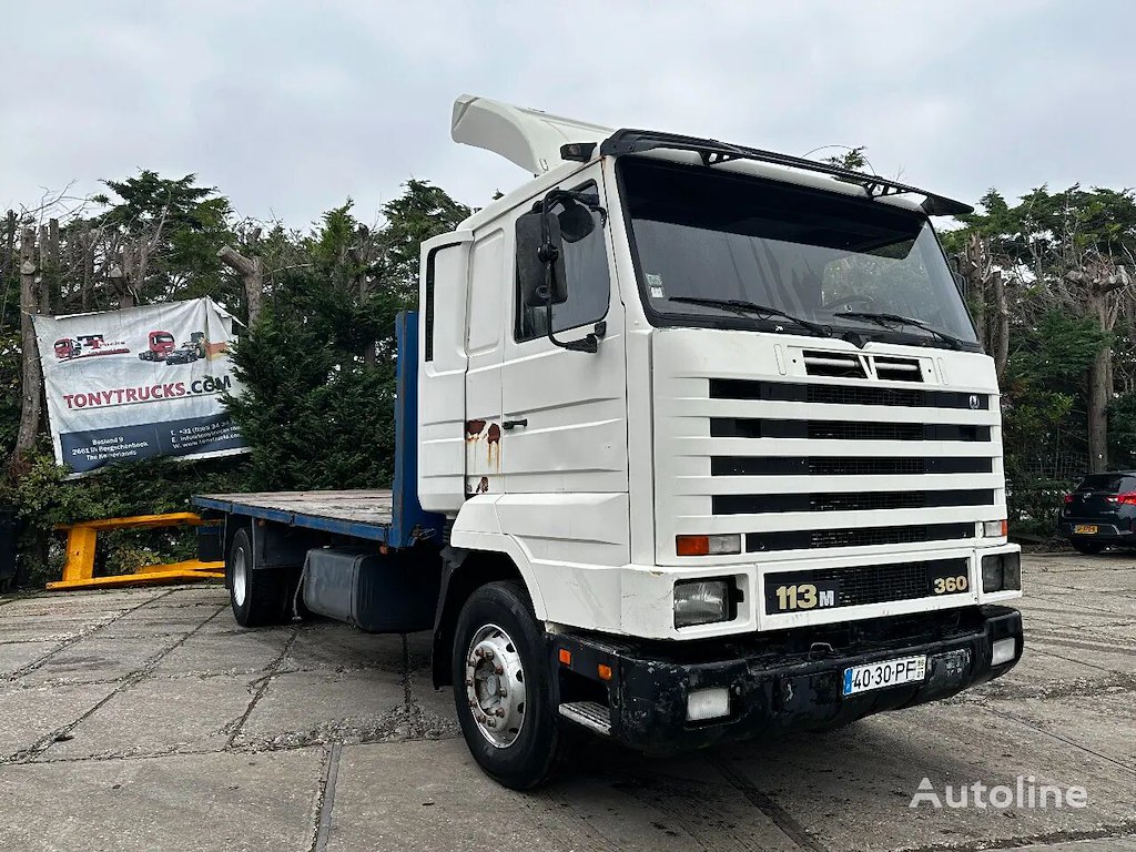 Scania P113-360 4X2 Platform Manual Gear Retarder kamion platforma