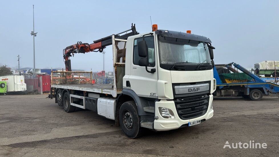 Prodaje se DAF CF 330 EURO 6 kamion platforme na aukciji