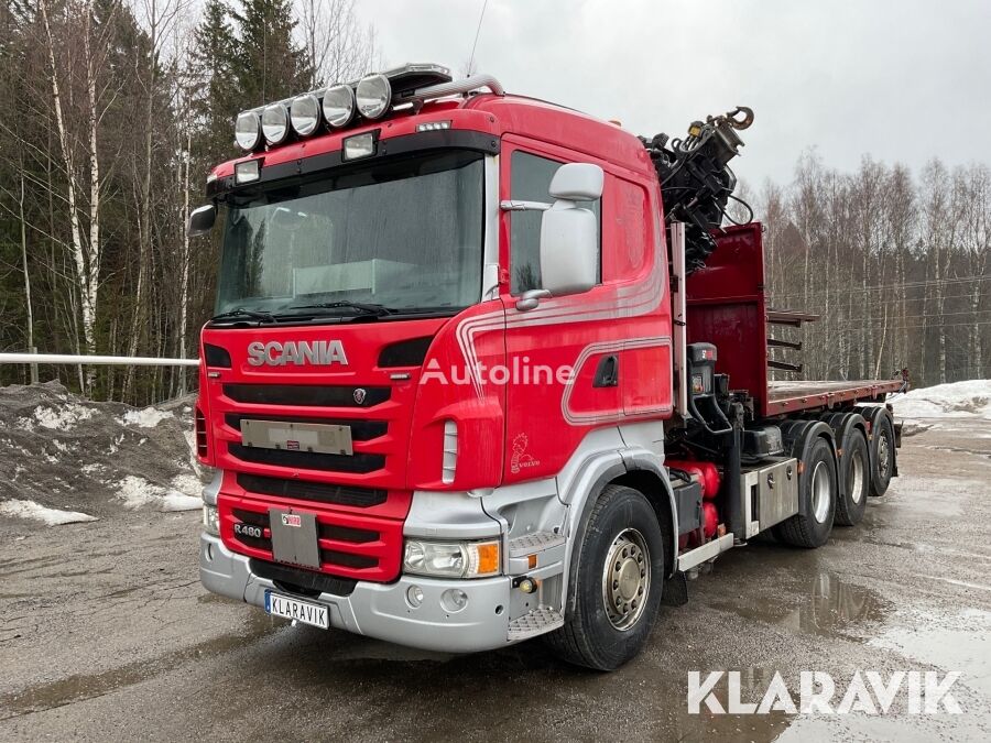 Prodaje se Scania R480 kamion platforme na aukciji