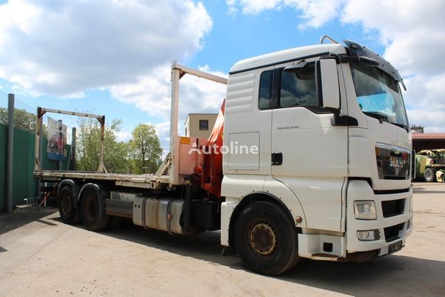 MAN TGX 26.440 6x2 KRAN PALFINGER PK10.500 Nr: 841 kamion platforma