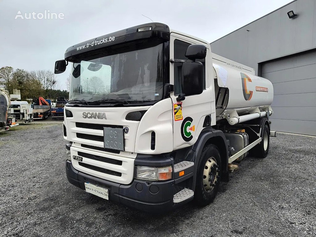 Scania P230 12500L FUEL/CARBURANT TANK - 4 COMP autocisterna za gorivo