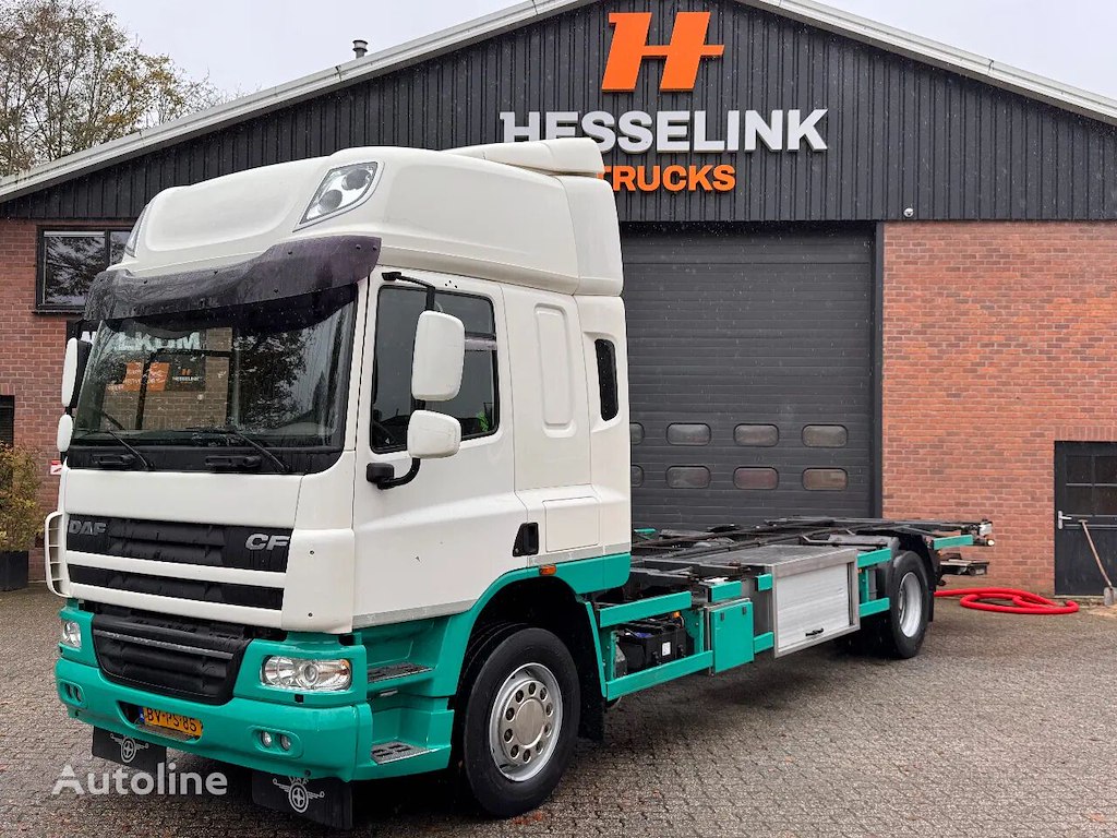 DAF CF 75.360 7.3M Space Cab BDF 442.310KM!! EURO 5 LBW AHK Xenon NL vozilo za prevoz kontejnera