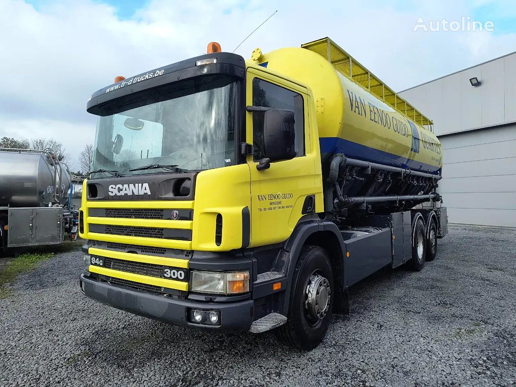 Scania 94 G.300 6X2 FOODBULK SILO - 8 COMP. - STEERING AXLE autocisterna