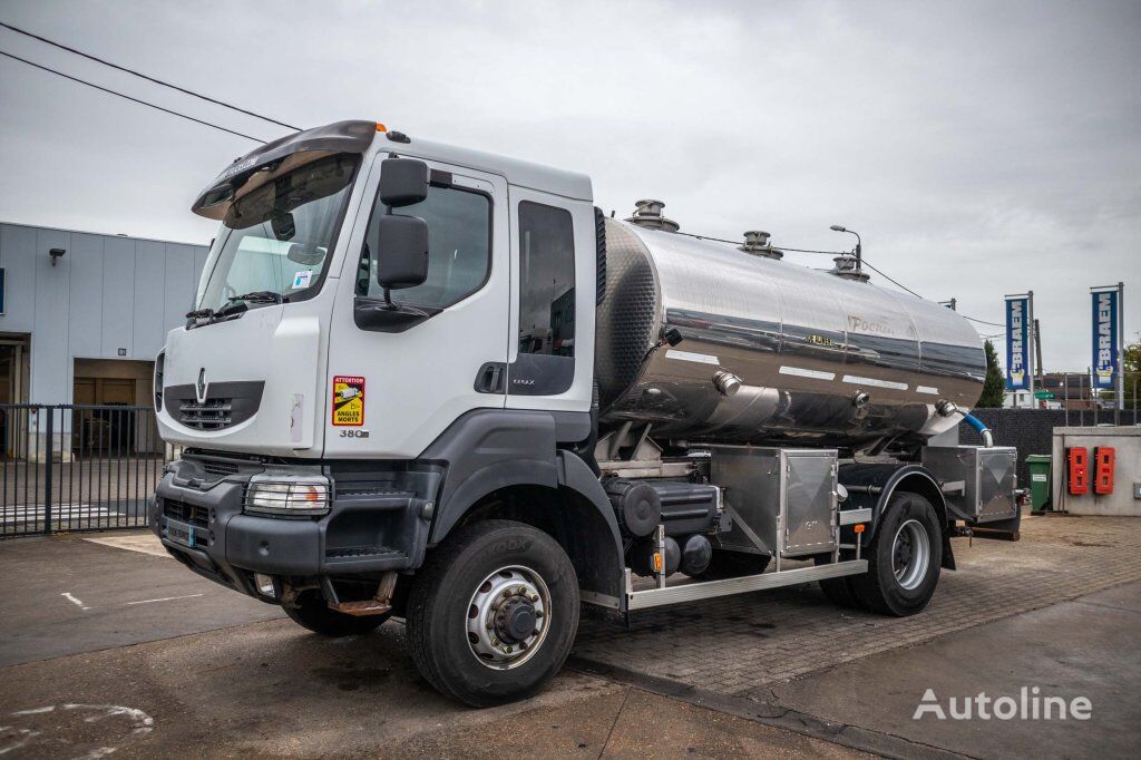 Renault KERAX 380 DXI-4X4-INOX 11000L/3 comp. autocisterna