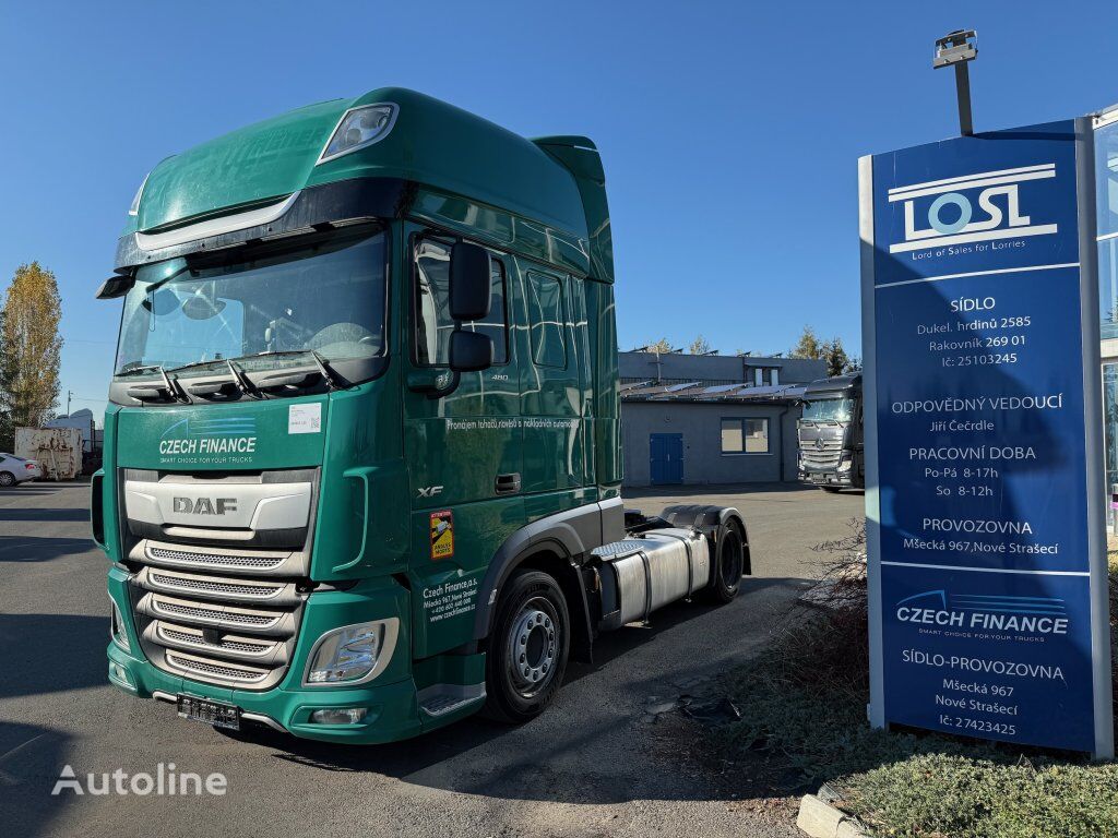 DAF XF480 MEGA/lowdeck EURO 6 tegljač