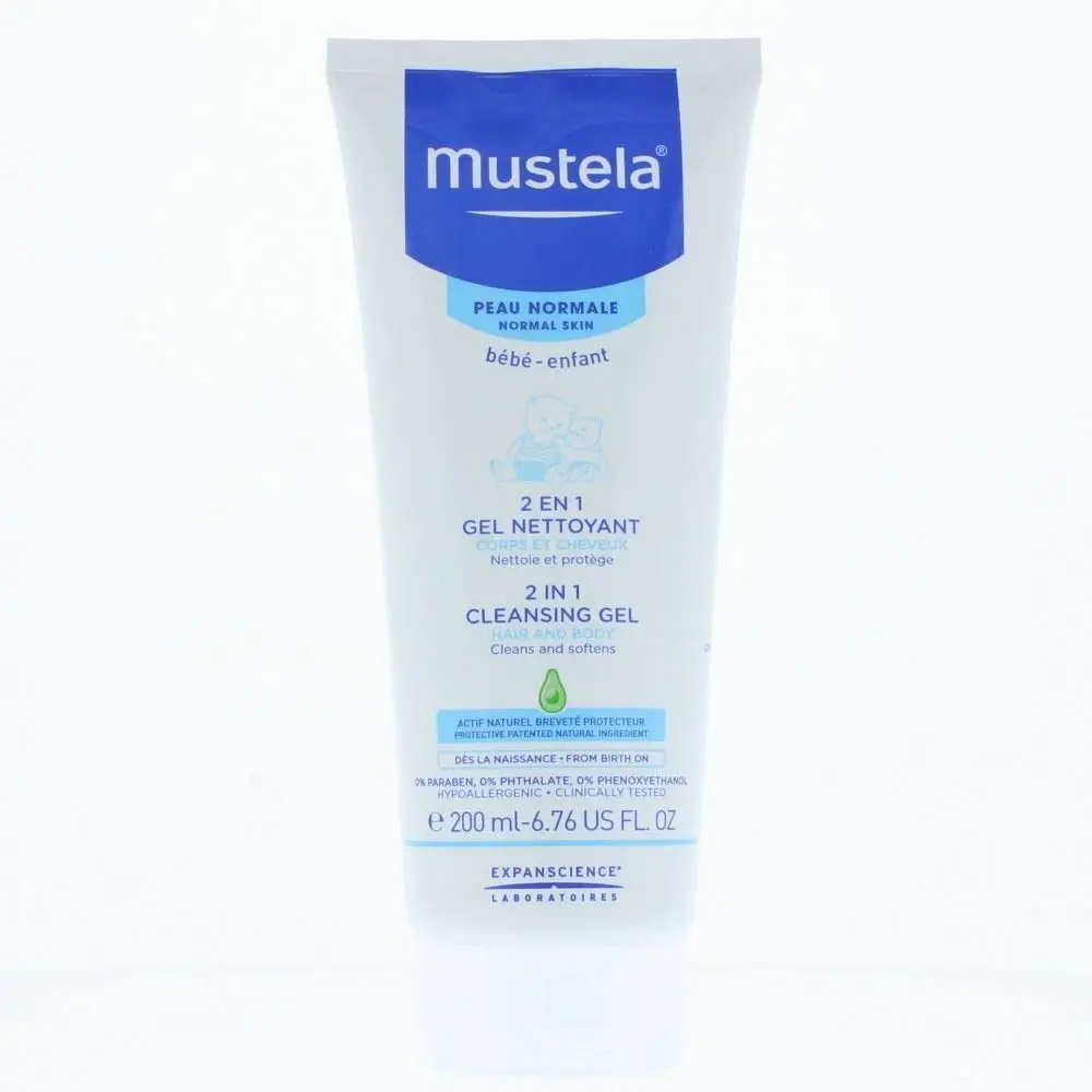 MUSTELA Šampon za kupanje 2u1 200ml