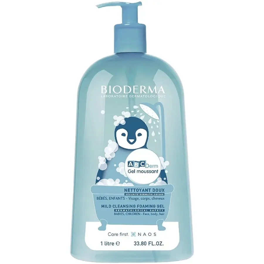 BIODERMA Gel za kupanje beba ABCDerm 1l