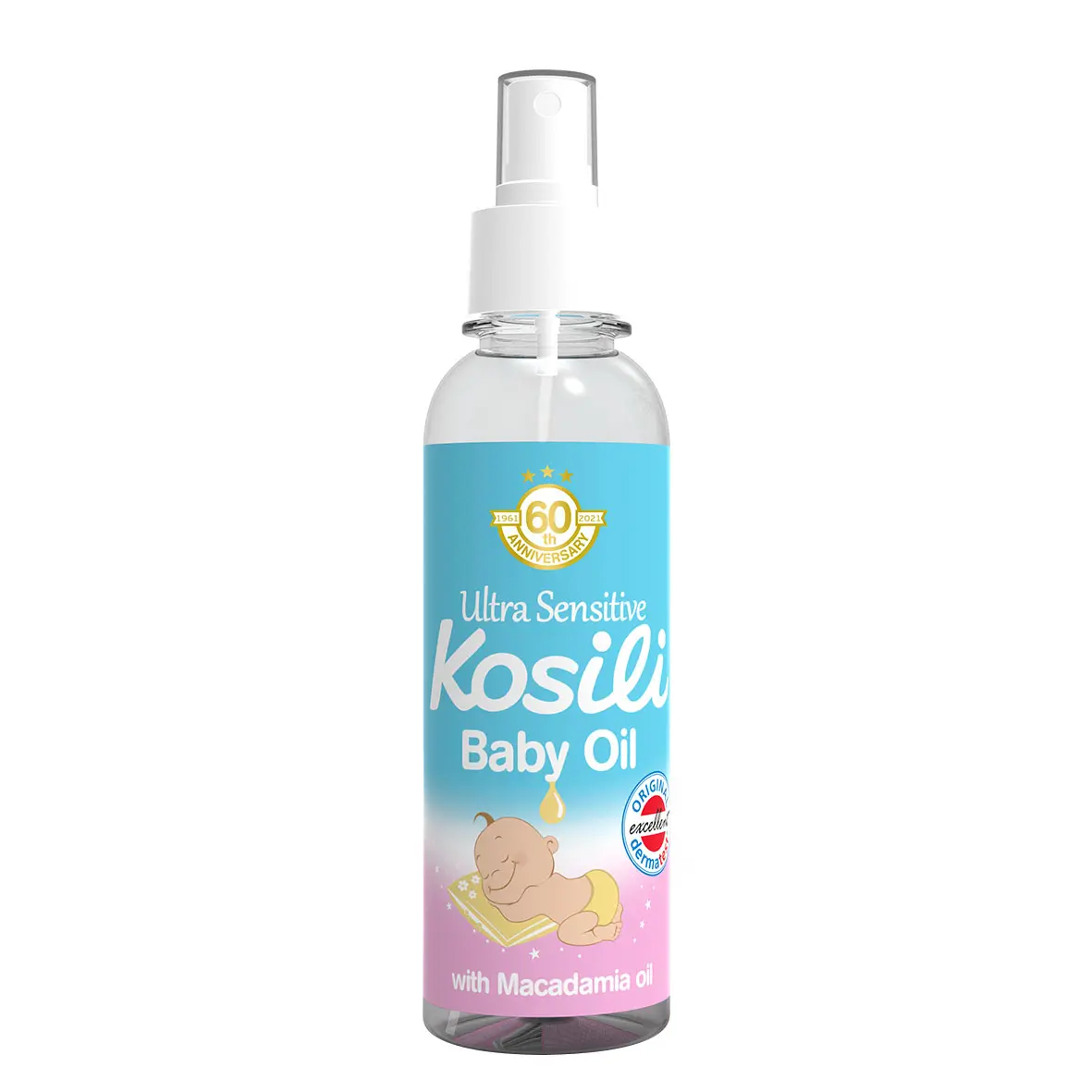 KOSILI Baby ulje plavo sa pumpicom 200ml