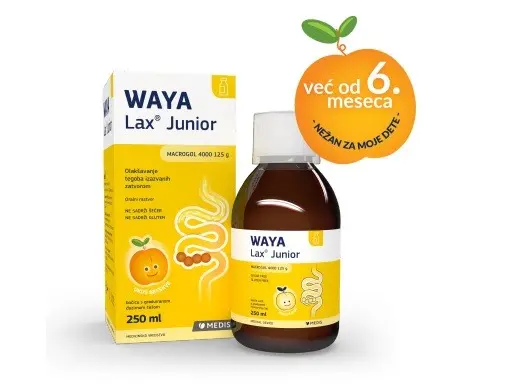 Waya Lax junior oralni rastvor, 250ml