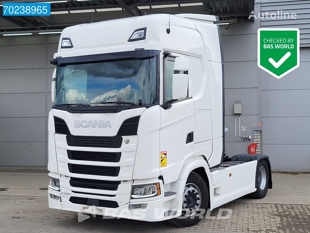 Scania S450 4X2 Retarder 2x Tanks Highline Standklima LED Euro 6 tegljač