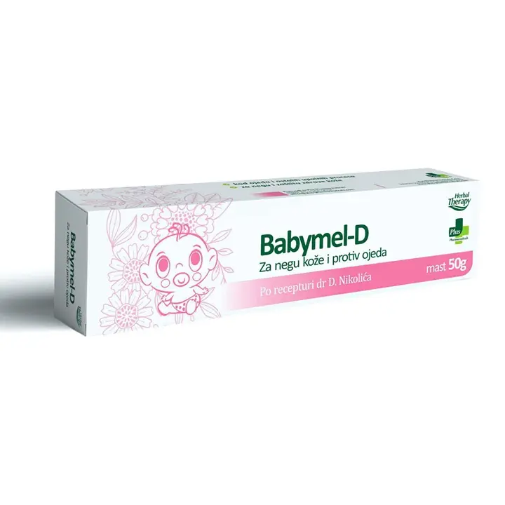 NATURAL Mast za negu kože i protiv ojeda BABYMEL-D 50g