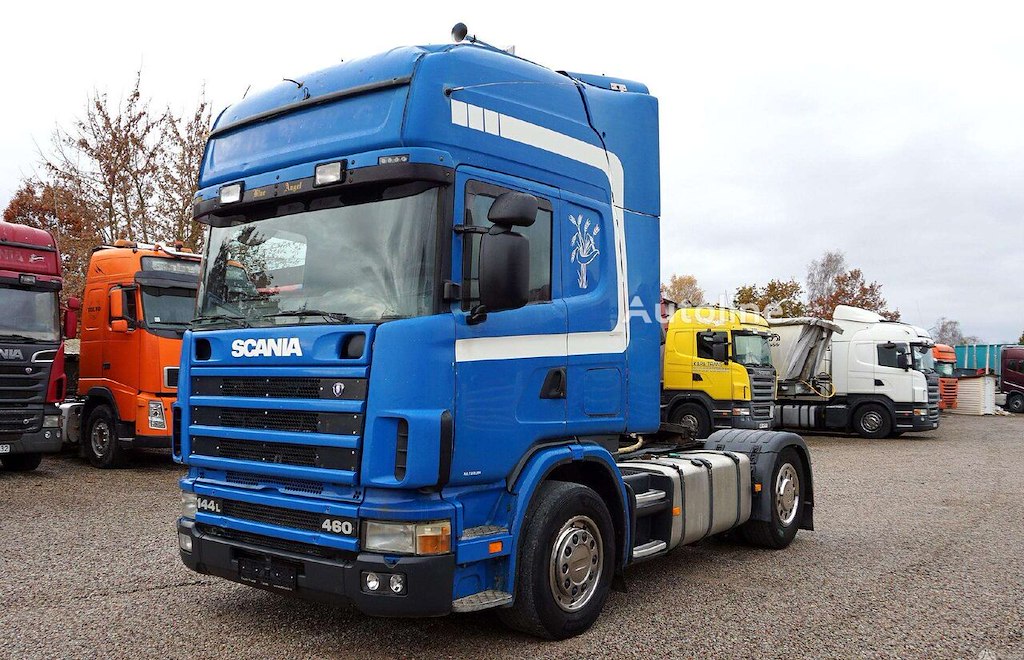 Scania 144L 460 V8 Retarder +Hydrauli tegljač