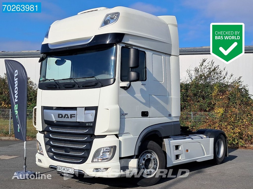 DAF XF 480 4X2 SSC Retarder 2x Tanks Standklima ACC LED tegljač