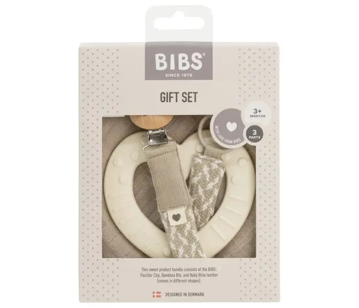 BIBS Set Mojih prvih 6 meseci, Ivory