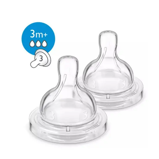 PHILIPS AVENT Cucla sa srednjim protokom Clasic 0887 - SCF633/27 3M+ 2/1