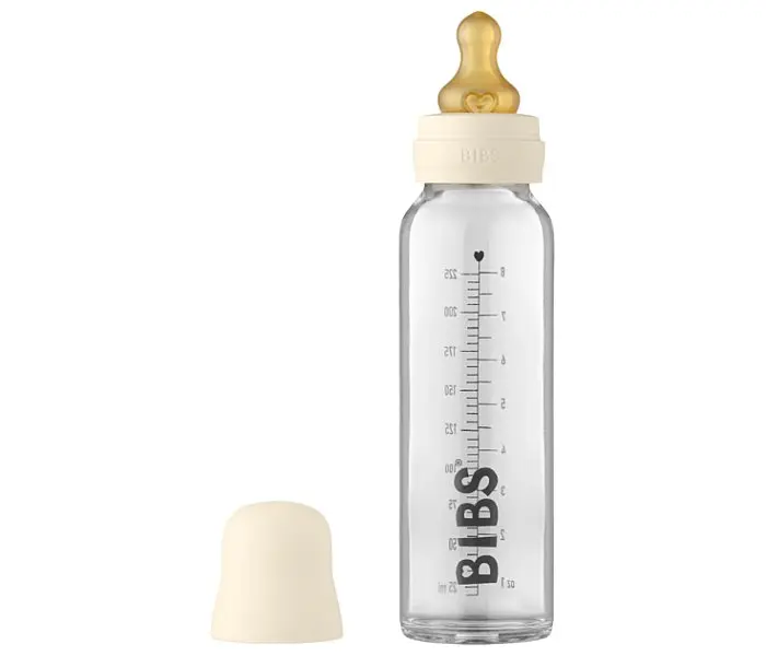 BIBS Flašica za bebe, 225ml, Ivory, Ivory