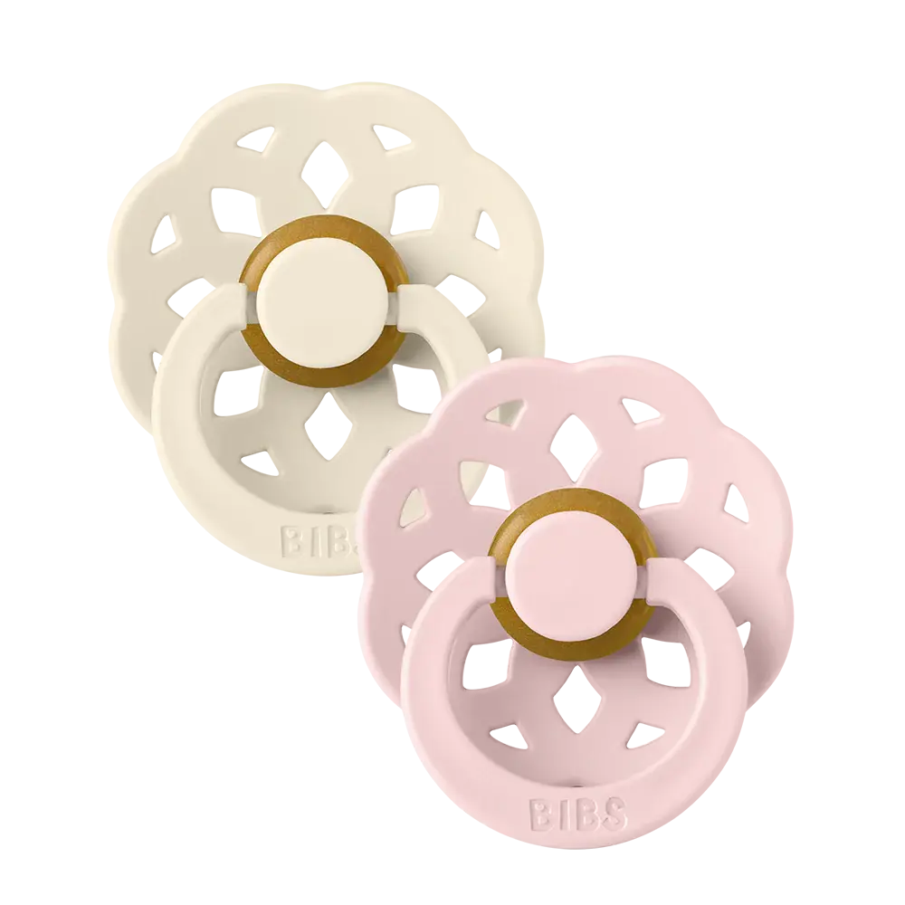 BIBS Boheme Cucle, 0-6m, 2 komada, Ivory & Blossom