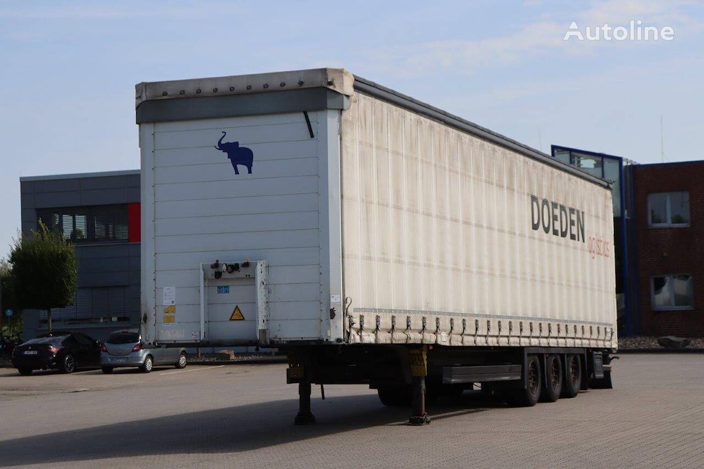 Prodaje se Schmitz Cargobull Schmitz Curtainsider Mega poluprikolicu sa kliznom ceradom na aukciji