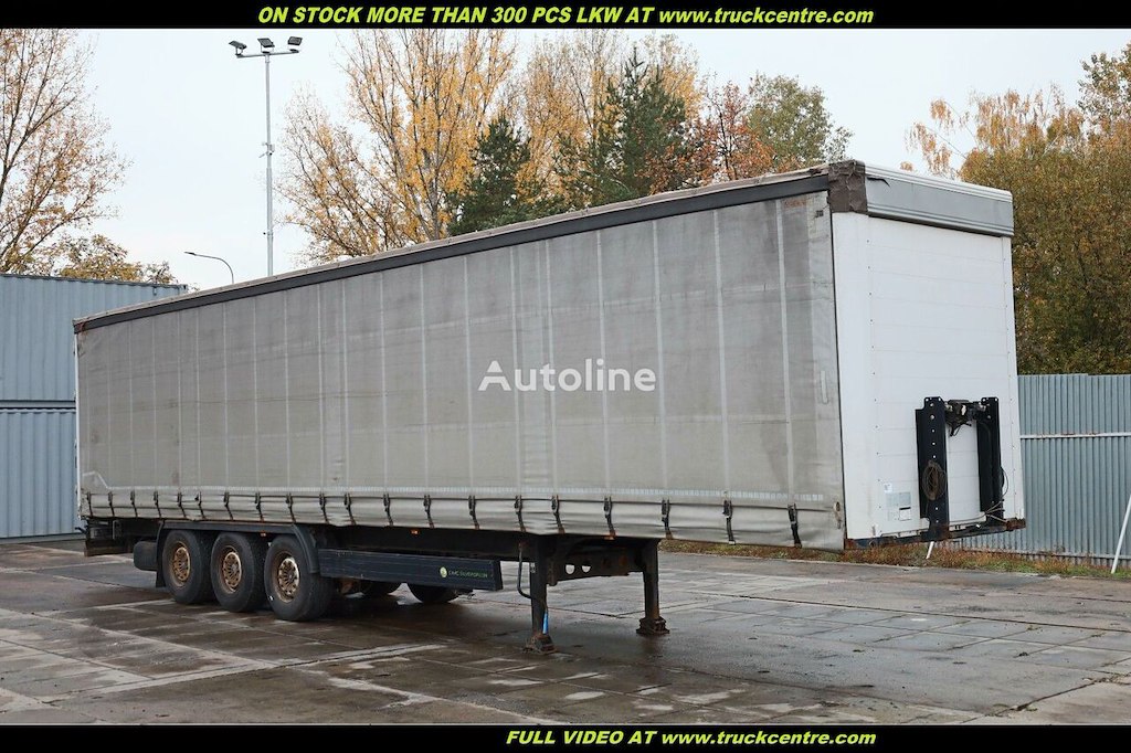 Schwarzmüller 34 PALLETS, LIFT AXLE, SAF, ALUMINIUM SIDED poluprikolica sa kliznom ceradom