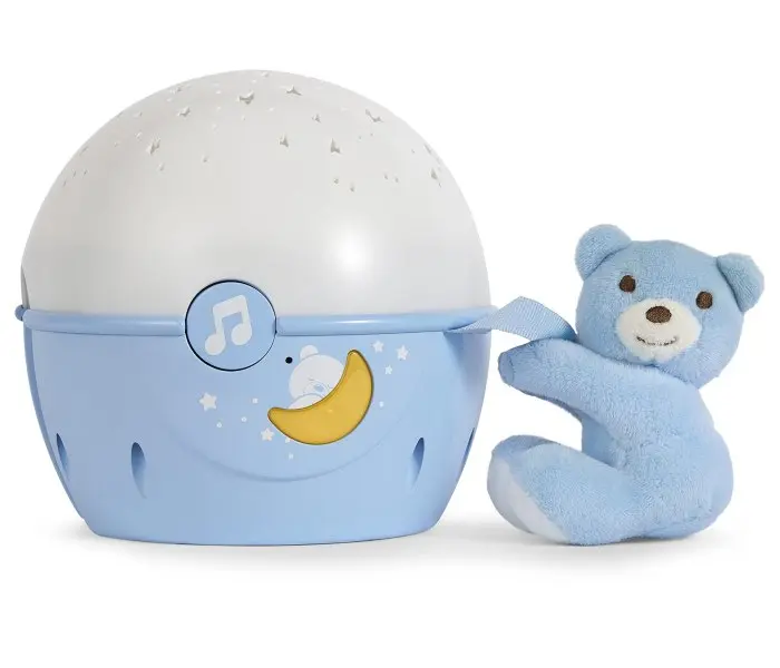 CHICCO Spotlight musical nekt 2 stars blue 0m+