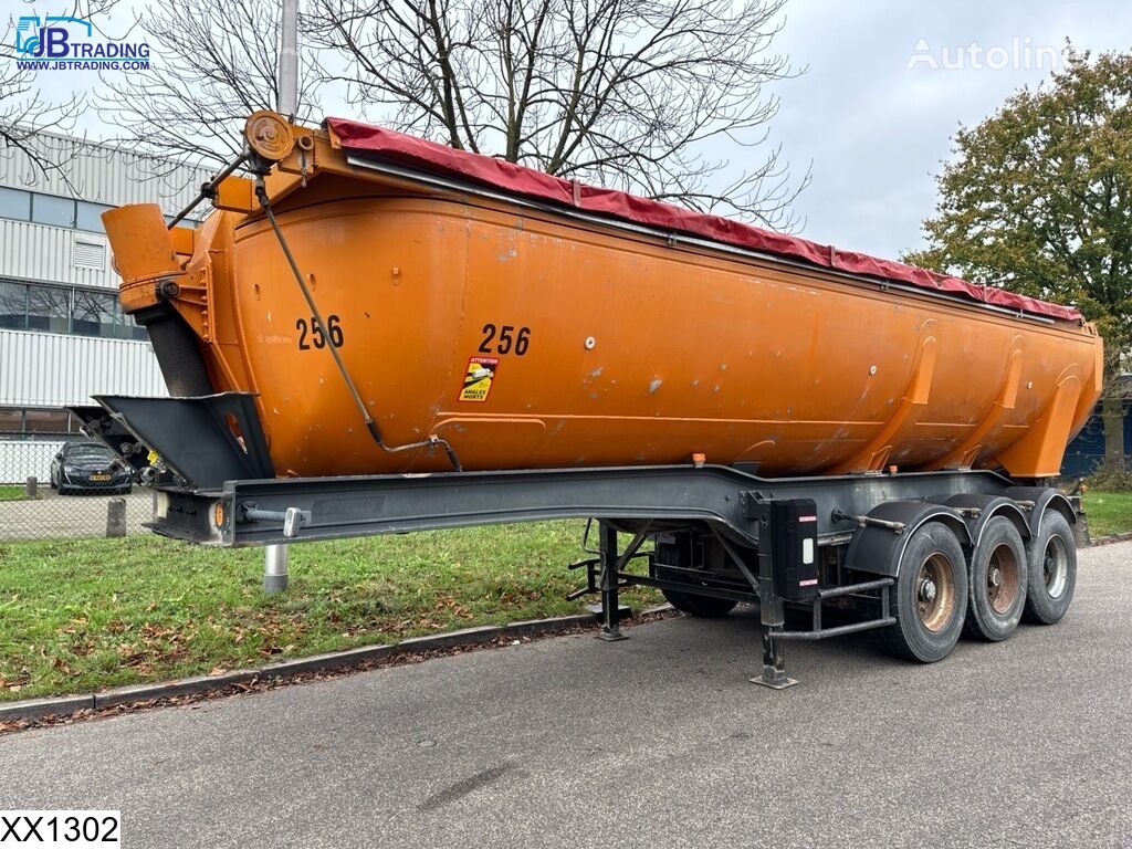 General Trailers kipper 25,5 m3, Steel suspension poluprikolica kipera