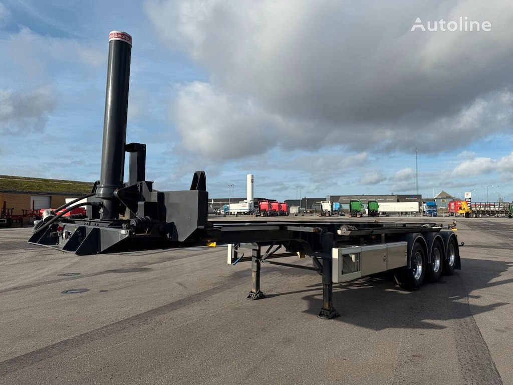 HFR 3 axle Container Tip Chassis poluprikolica za prevoz kontejnera