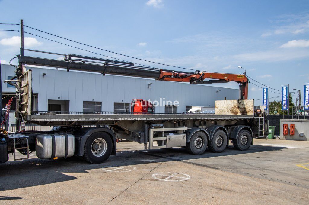 System Trailers TRAILER CRANE/KRAN/GRUE-PALFINGER 24T/M+3EXT poluprikolica platforma