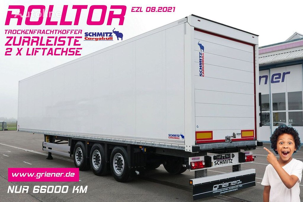 Schmitz Cargobull SKO 24 furgon poluprikolica