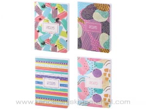 4 komada - NOTES A5 datumirani 2025 14x20cm 168L sortirano (489388)