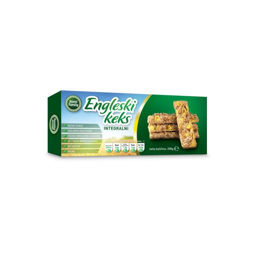 Sweet Family Engleski keks, 200g