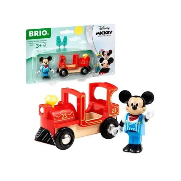 Brio Parna lokomotiva Mickey Mouse & Engine