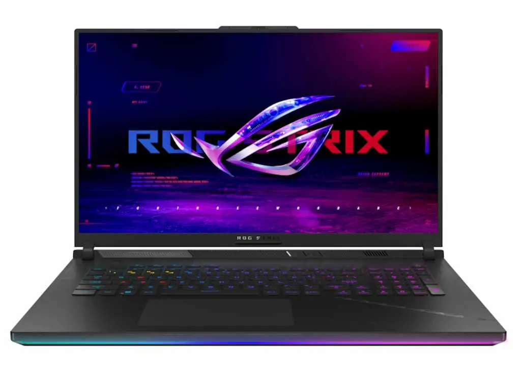 ASUS ROG gejmerski laptop Strix SCAR 18 G834JZR-R6017X/Win11Pro/18"QHD+/i9-14900HX/32GB/2TB SSD/RTX4080-12GB