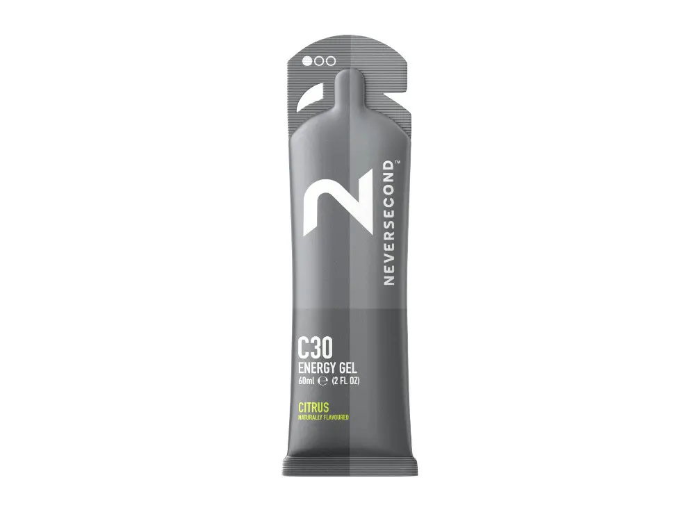 NEVERSECOND C30 Energetski gel Citrus, 60 ml