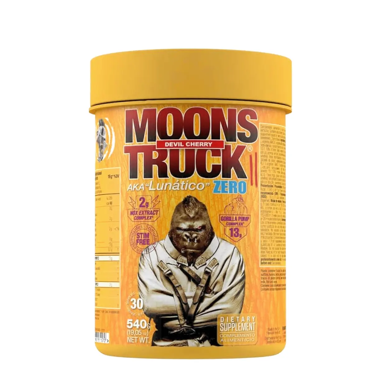 Zoomad Labs Predtrenažna formula Moons Truck II Zero Devil Cherry, 540g