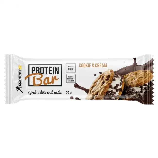 PROTEINI.SI Protein bar 55 g cookie & cream