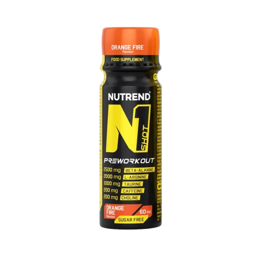 NUTREND N1 Proteinski shot 60ml pomorandža