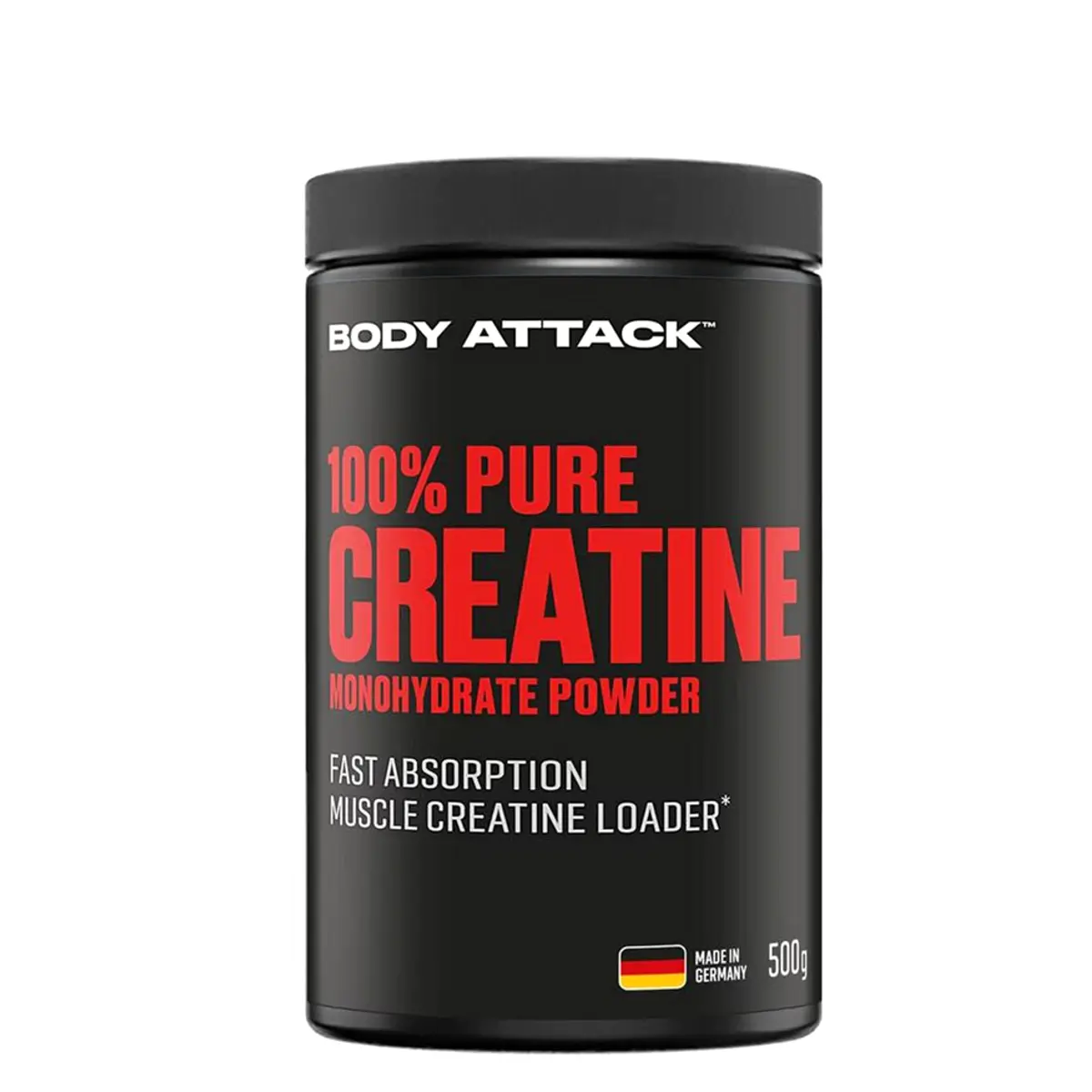 Body Attack Kreatin monohidrat 100% Pure Fast Absorption, 500g