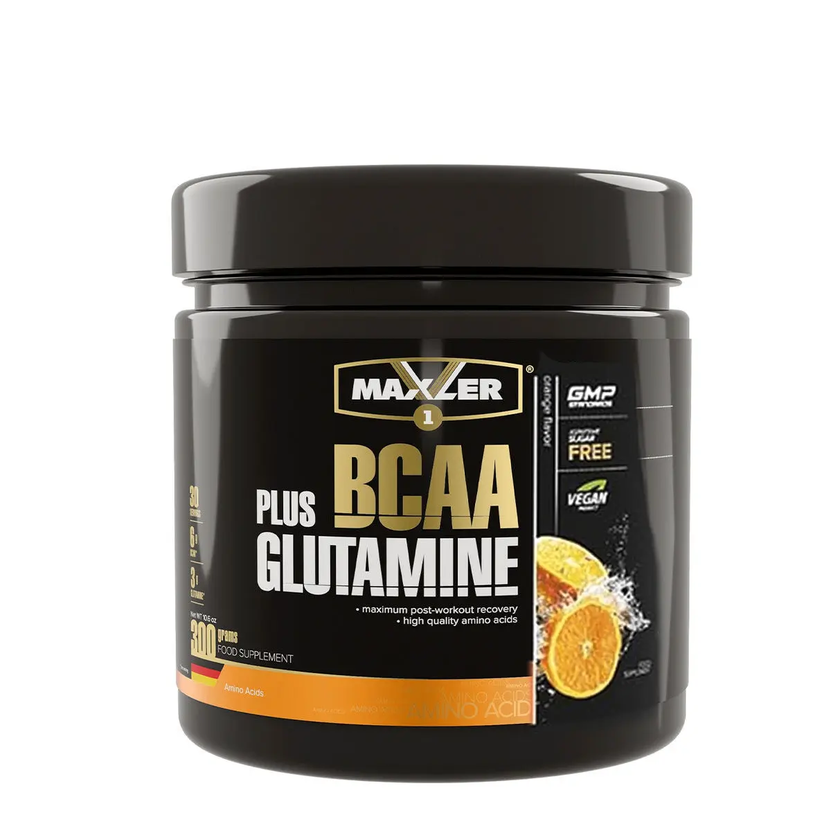 Maxler BCAA Glutamine narandža, 300g