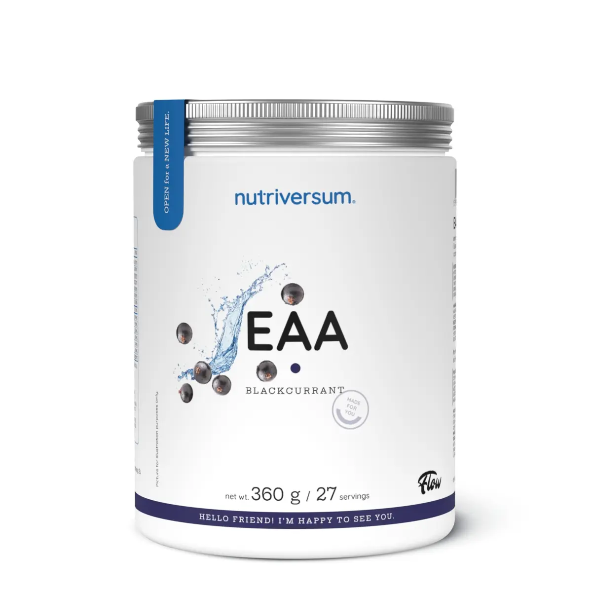 Nutriversum EAA crna ribizla, 360g