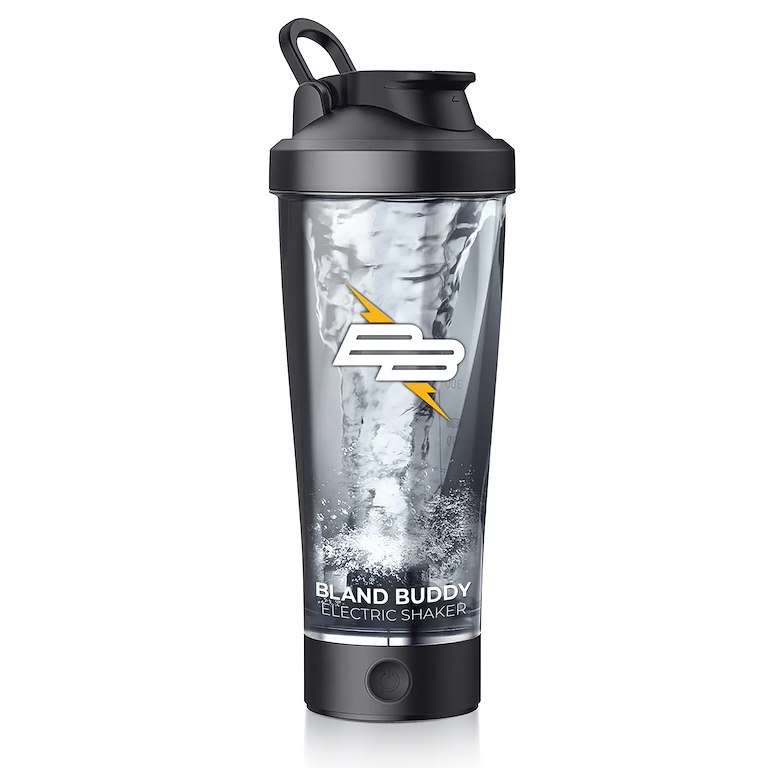 Bland Buddy Električni šejker za proteine 700ml, Crni