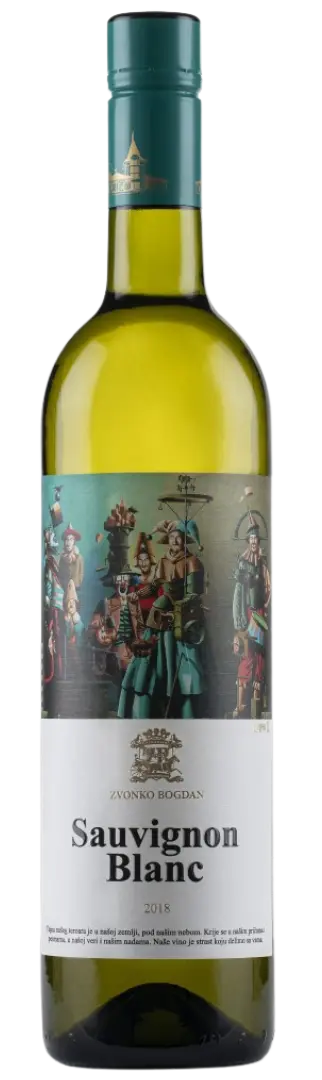 ZVONKO BOGDAN Sauvignon Blanc belo vino 0,75 l