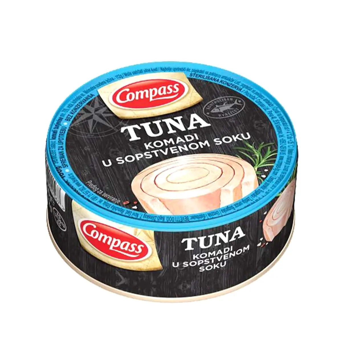 Compass Tuna komadi u sopstvenom soku, 160g