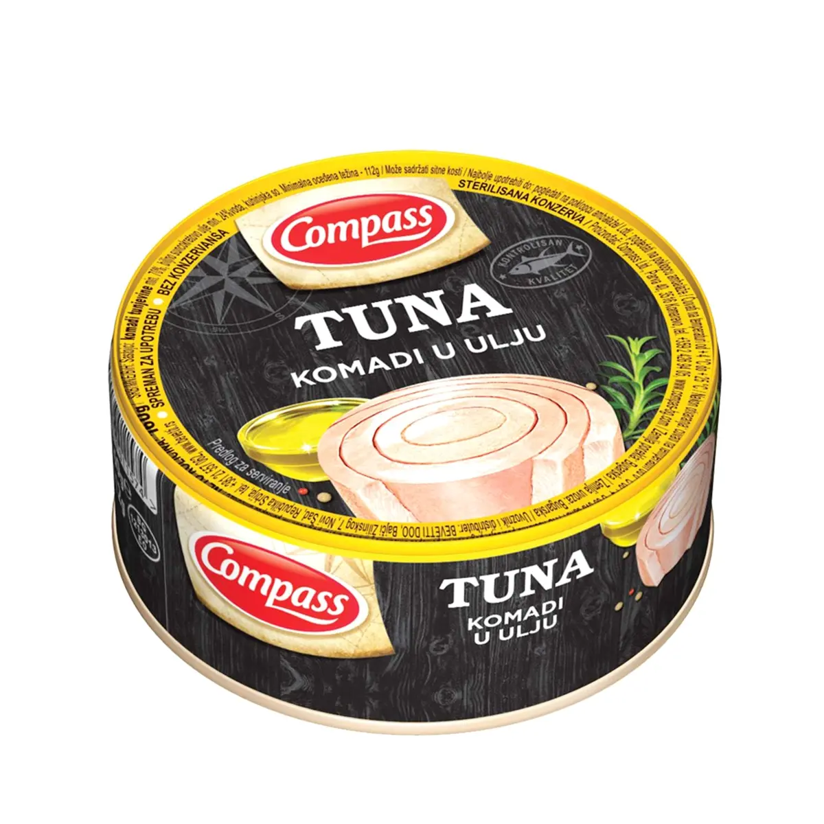 Compass Tuna komadi u ulju, 160g