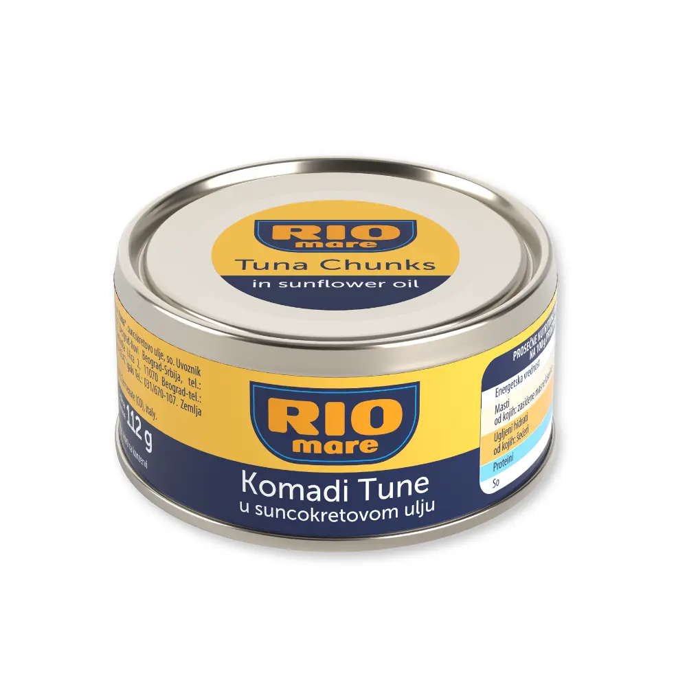 Rio Mare Tuna komadi u biljnom ulju, 160g