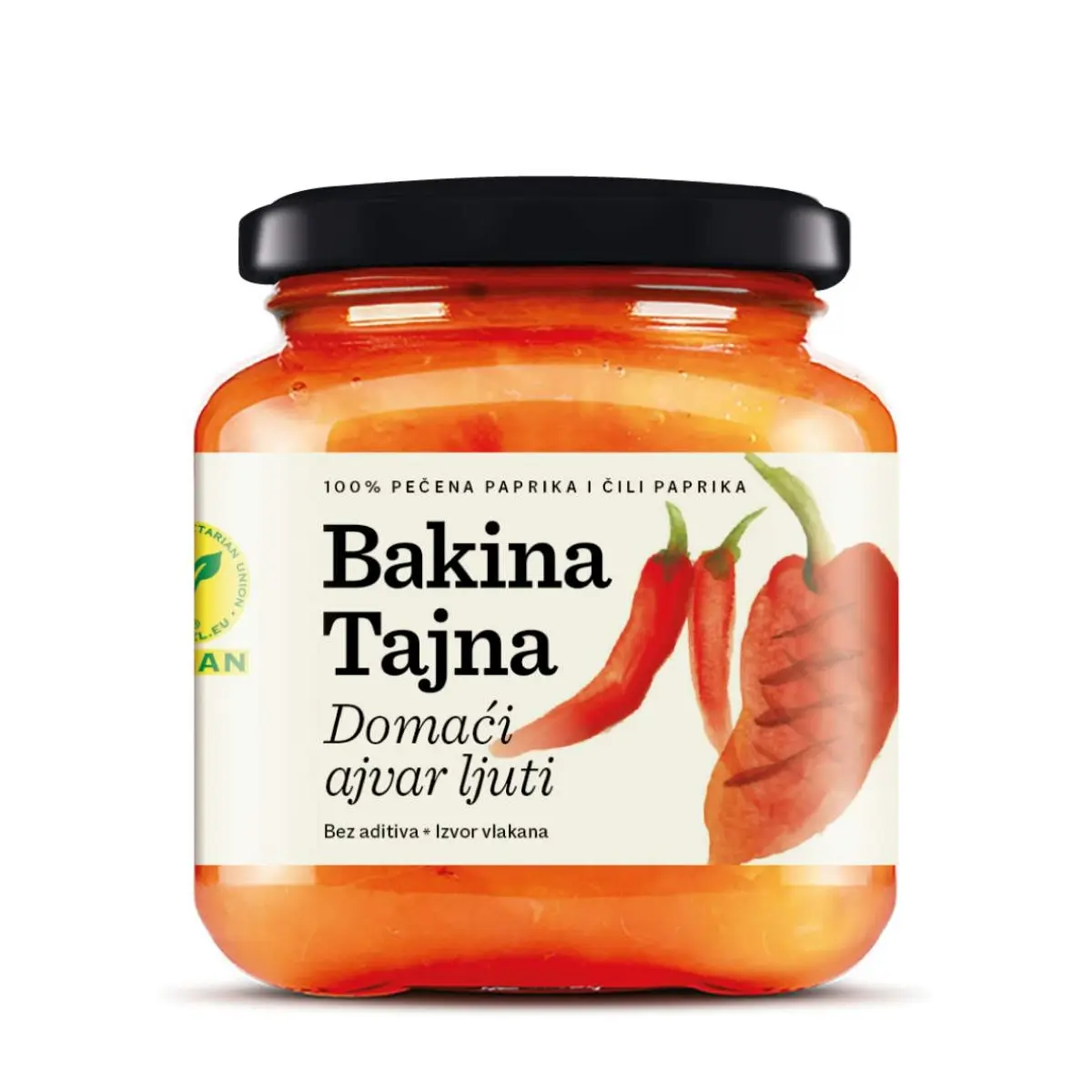 Bakina tajna Ajvar ljuti, 550g