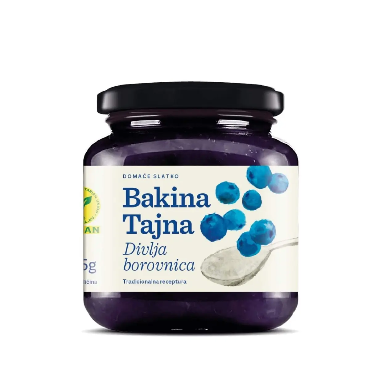 Bakina tajna Slatko divlje borovnice, 375g