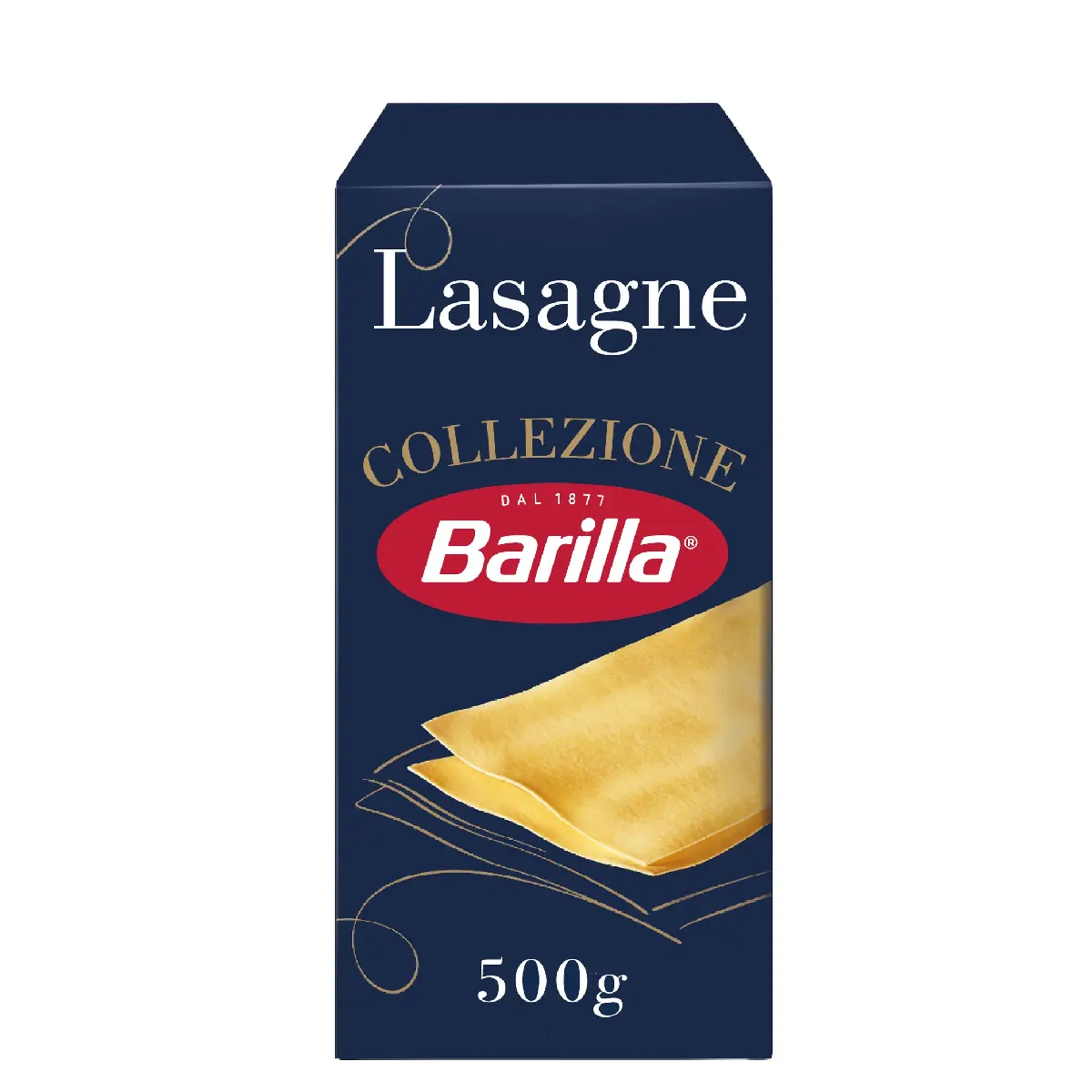 Barilla Testenina Lasagne, 500g